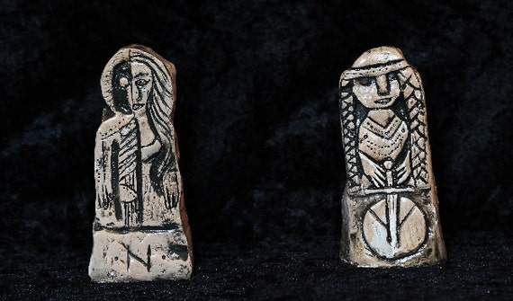 4x Norse gods/goddesses