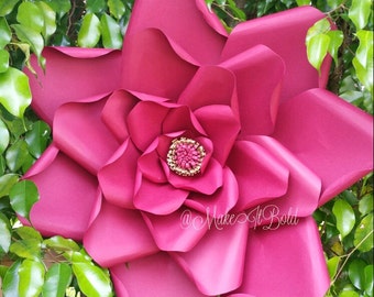 Large paper flowers | Etsy