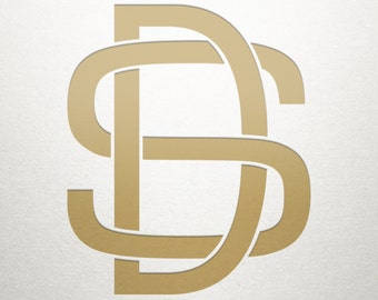 Interlocking Logo Design BN NB Interlocking Logo Digital