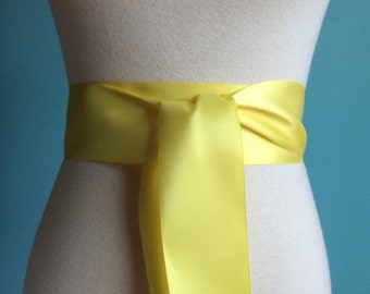 Yellow sash | Etsy