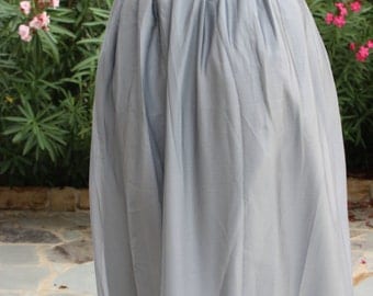 Chiffon maxi skirt | Etsy