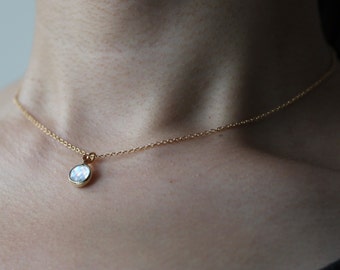 Short chain necklace | Etsy