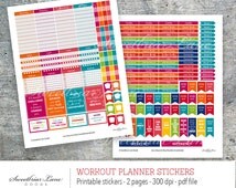 Popular items for workout calendar on Etsy