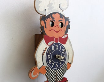 Moving eyes clock | Etsy