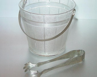 Silver ice bucket | Etsy