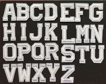 Letter patches | Etsy