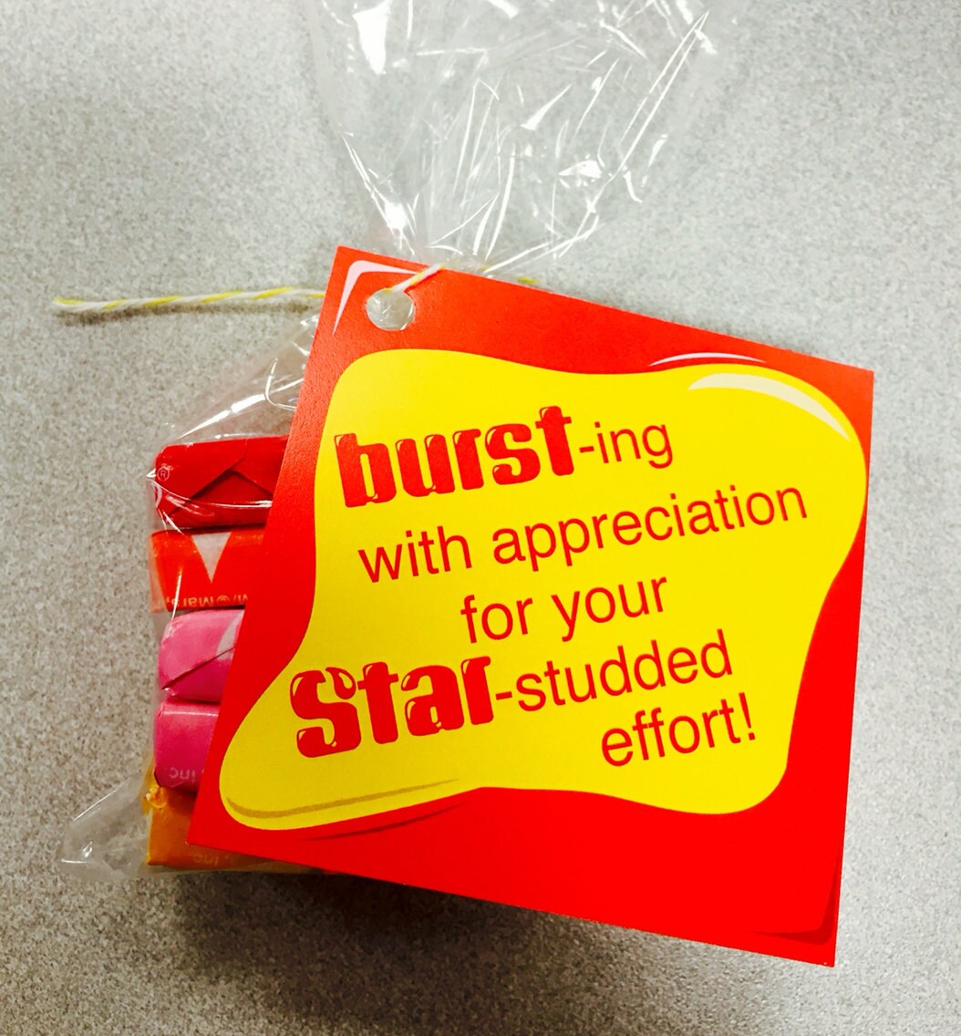 Starburst Gift Tag