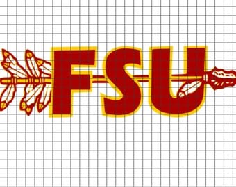 Fsu svg | Etsy