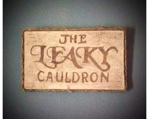 Unique the leaky cauldron related items | Etsy