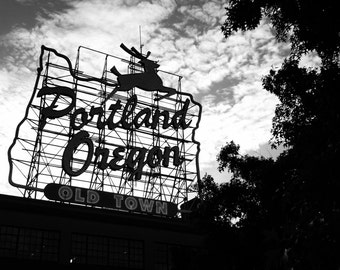 Portland oregon sign | Etsy