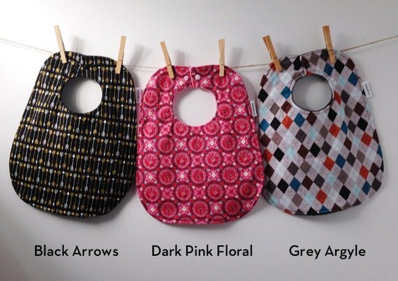 Special Needs Bib 3-pack by HipViolet on Etsy