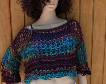 Multi color sweater | Etsy