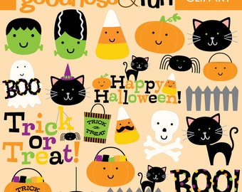 Boo clipart | Etsy
