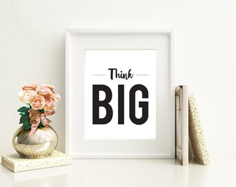 Think big | Etsy
