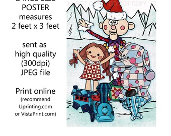 Printable Christmas Misfit Toys Rudolph by onelovedesignsllc