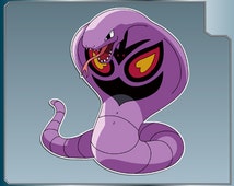 Unique arbok related items | Etsy