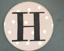 Popular items for letter coaster on Etsy
