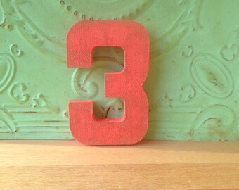 Paper mache number | Etsy