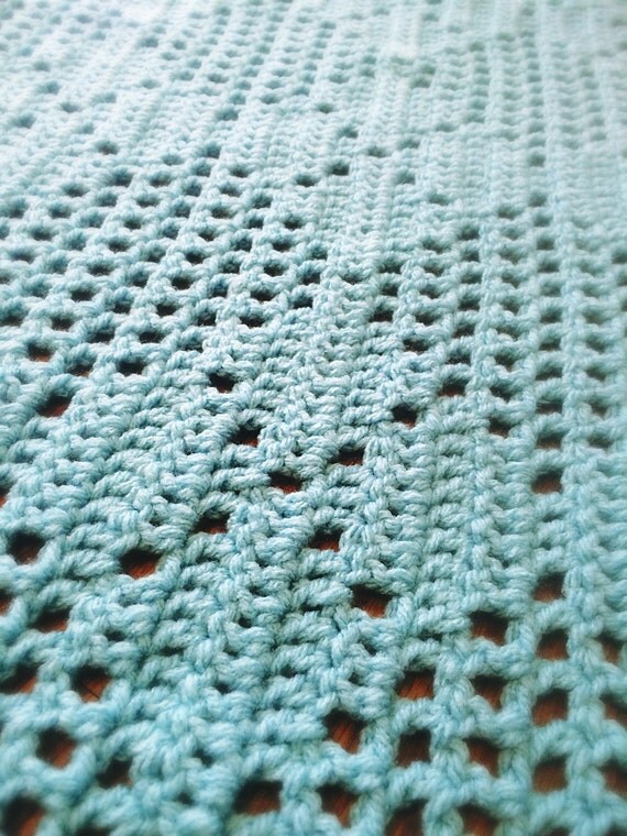 Crochet Blanket Pattern Argyle by mangomum on Etsy