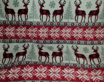 Reindeer blanket | Etsy