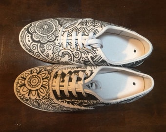 Zentangle shoes | Etsy