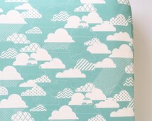Popular items for cloud crib sheet on Etsy