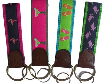 Design Your Own: Leather Key Fobs by No27Inc on Etsy