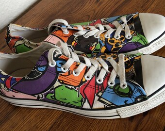 Graffiti shoes | Etsy