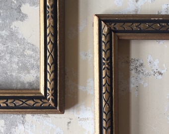 Gold picture frames | Etsy