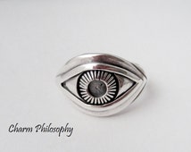 Unique eyeball jewelry related items | Etsy