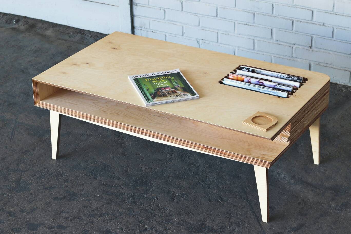 Modern Magazine Table