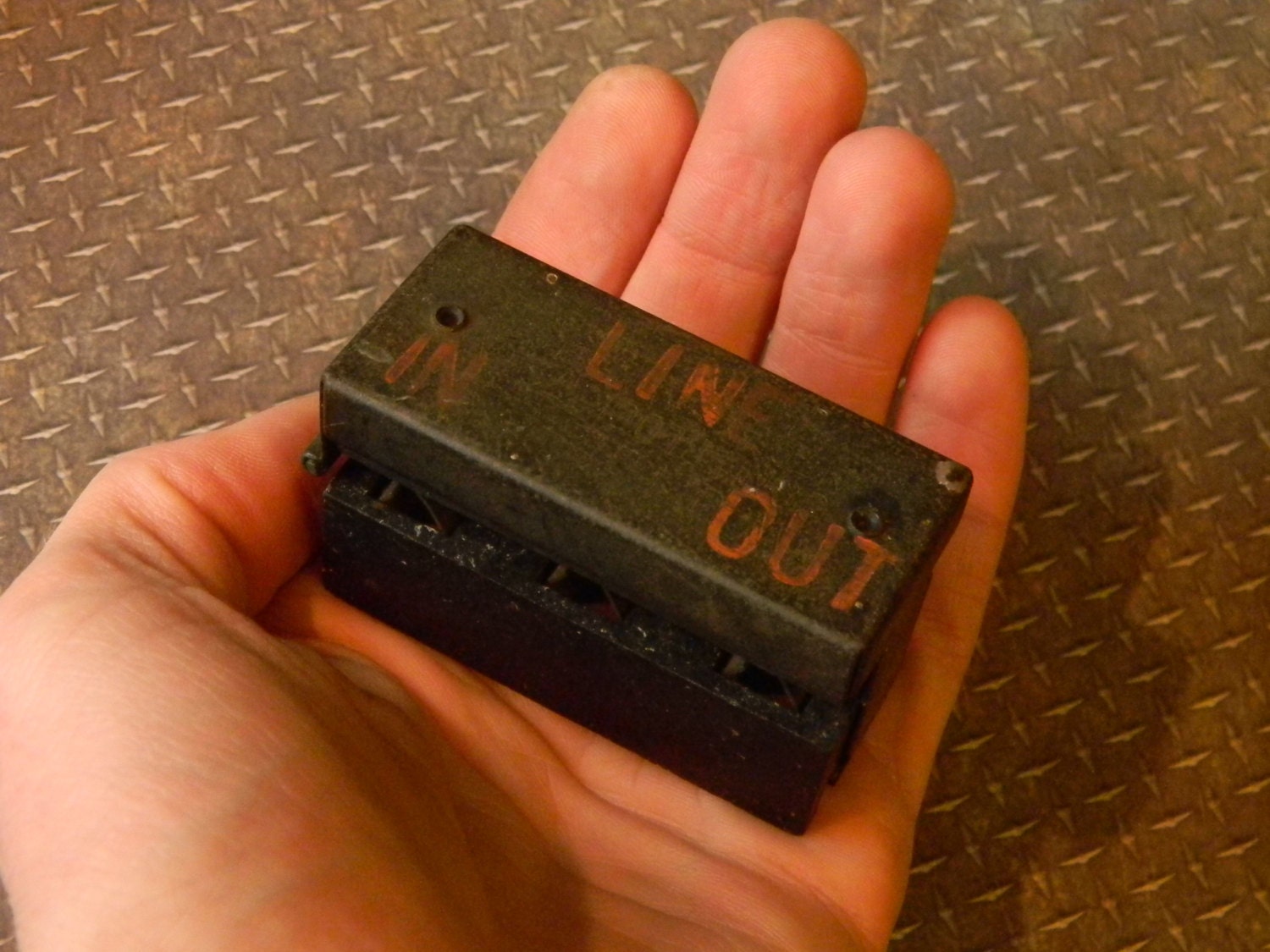 Fully Functional Vintage Terminal Block Connection Block