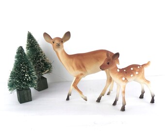 Plastic reindeer | Etsy