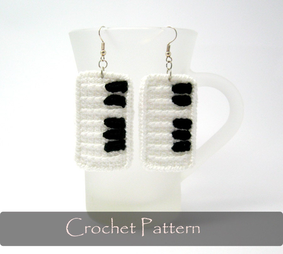 CROCHET PATTERN Piano Crochet Pattern Piano by AimarroPatterns