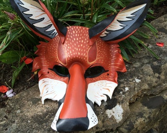 Fox mask | Etsy