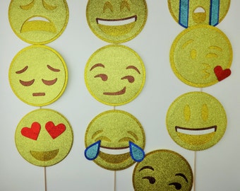 Unique emoji photo booth related items | Etsy