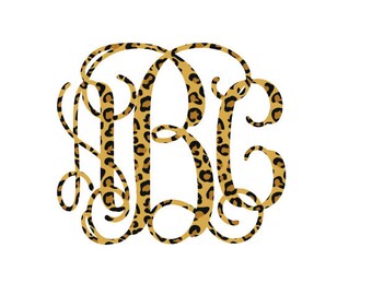 Leopard print vinyl | Etsy