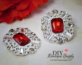 Rhinestone Buttons & Brooches and Headband by DIYBoutiqueSupply