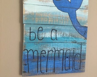 Painted beach scene | Etsy