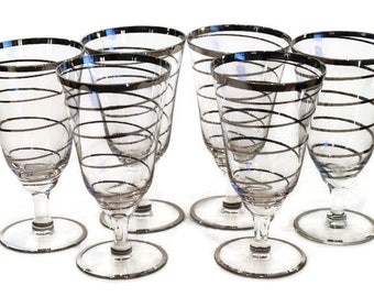 Silver rim glasses | Etsy