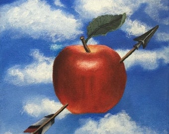 Magritte surreal | Etsy