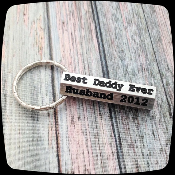 Gift for dad Custom Key Chain Husband gift Stepdad