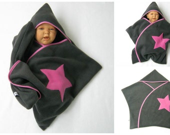 star fleece baby wrap sleeping bag sleepsack by bighead5005