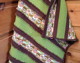 Baby rag quilt | Etsy