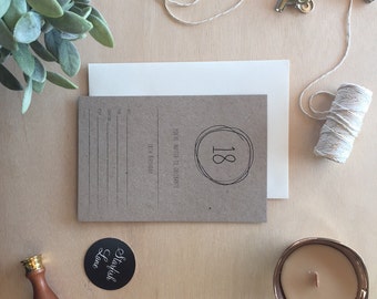 18th birthday card | Etsy