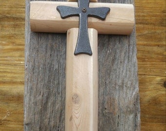 Cedar wood cross | Etsy