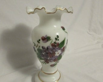 Ruffled rim vase | Etsy