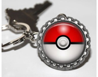 Pokeball ring | Etsy
