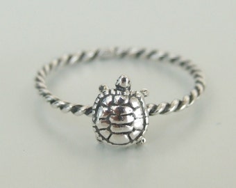 Turtle ring | Etsy