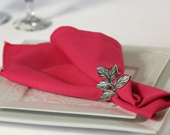 Peach Napkin Polyester